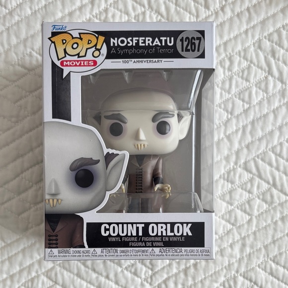 Funko | Toys | Funko Pop Nosferatu Count Orlok Figure Gray And Black ...